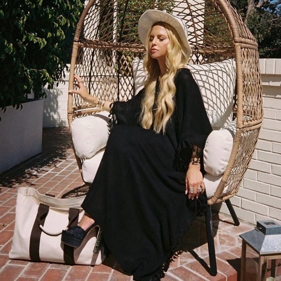 Walter Baker | Kaftans | Nwt Walter Baker Swim Acapulco Kaftan Black ...